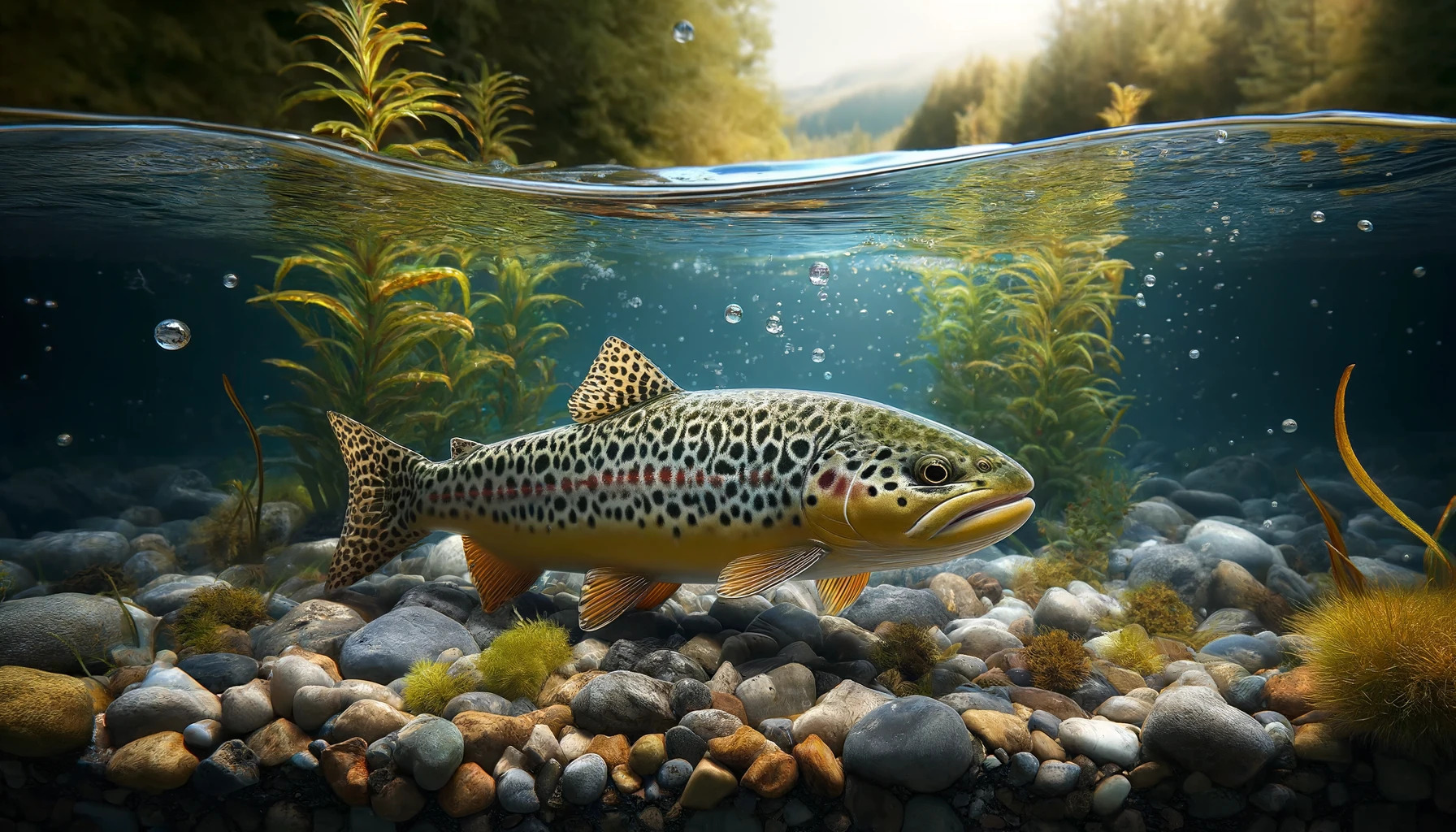 Tigerforelle: Einzigartige Schönheit der Gewässer