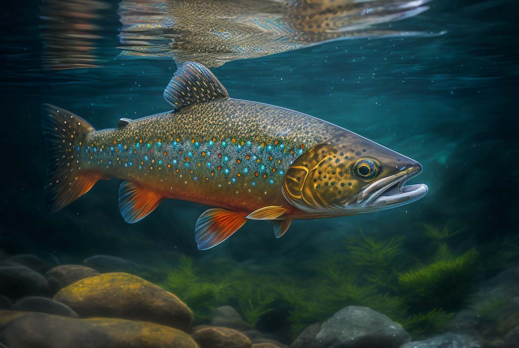 Bachsaibling – Einer der farbenprächtigsten Lachsfische